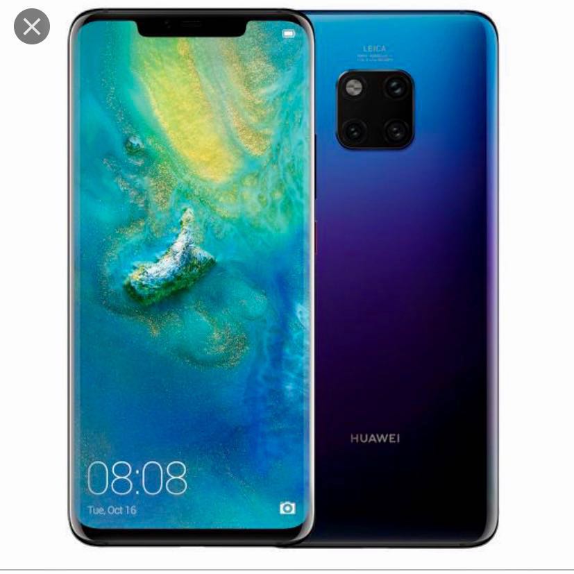 Huawei mate 20 Pro 128 GB Twilight colour, Mobile Phones & Gadgets ...