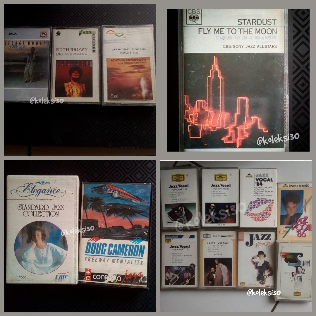 Koleksi kaset Jazz., Musik & Media, CD, DVD & Lainnya di Carousell