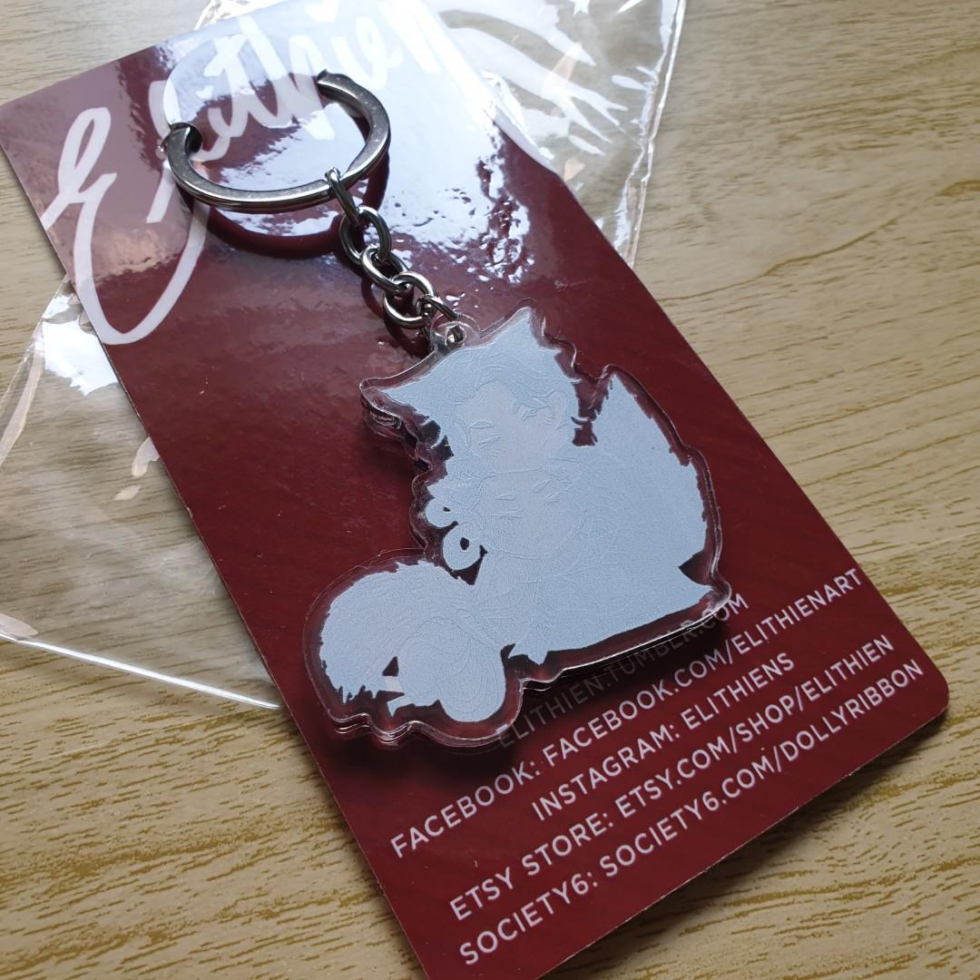 Kylo Ren + Rey keychain, Hobbies & Toys, Stationary & Craft, Handmade ...
