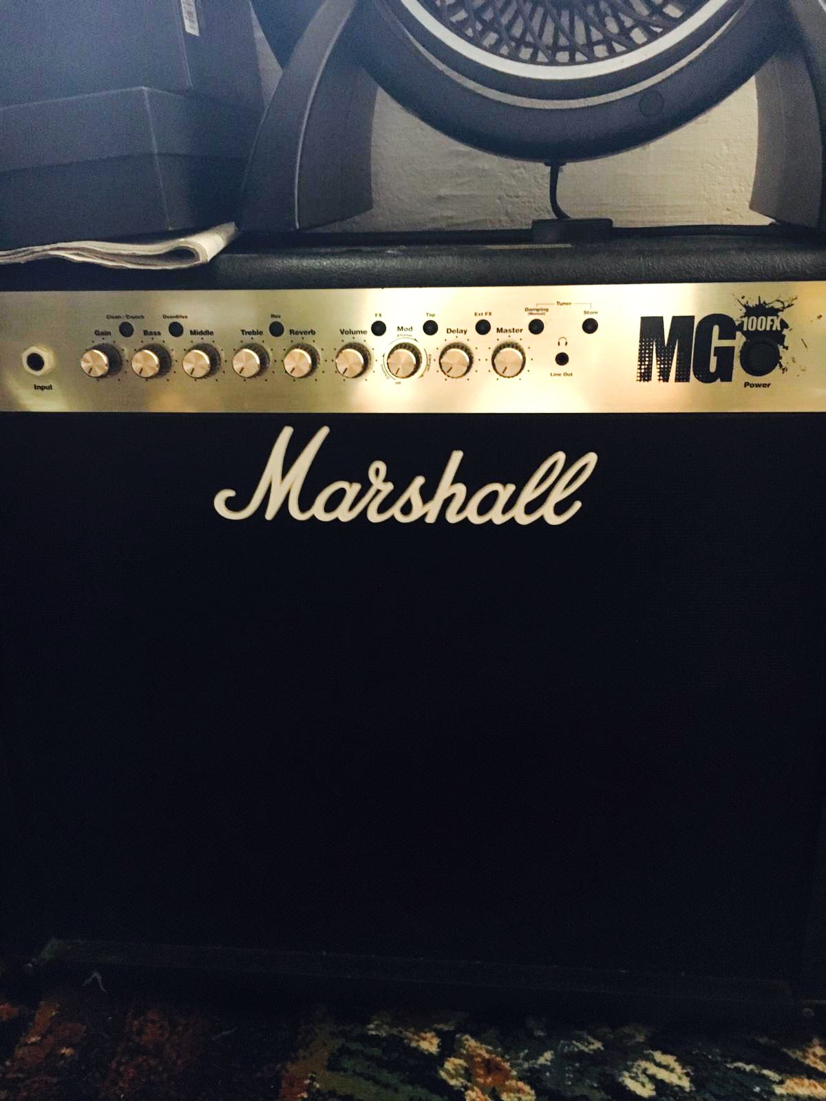 Marshall Amplifier MG100FX, Hobbies & Toys, Music & Media, Musical ...