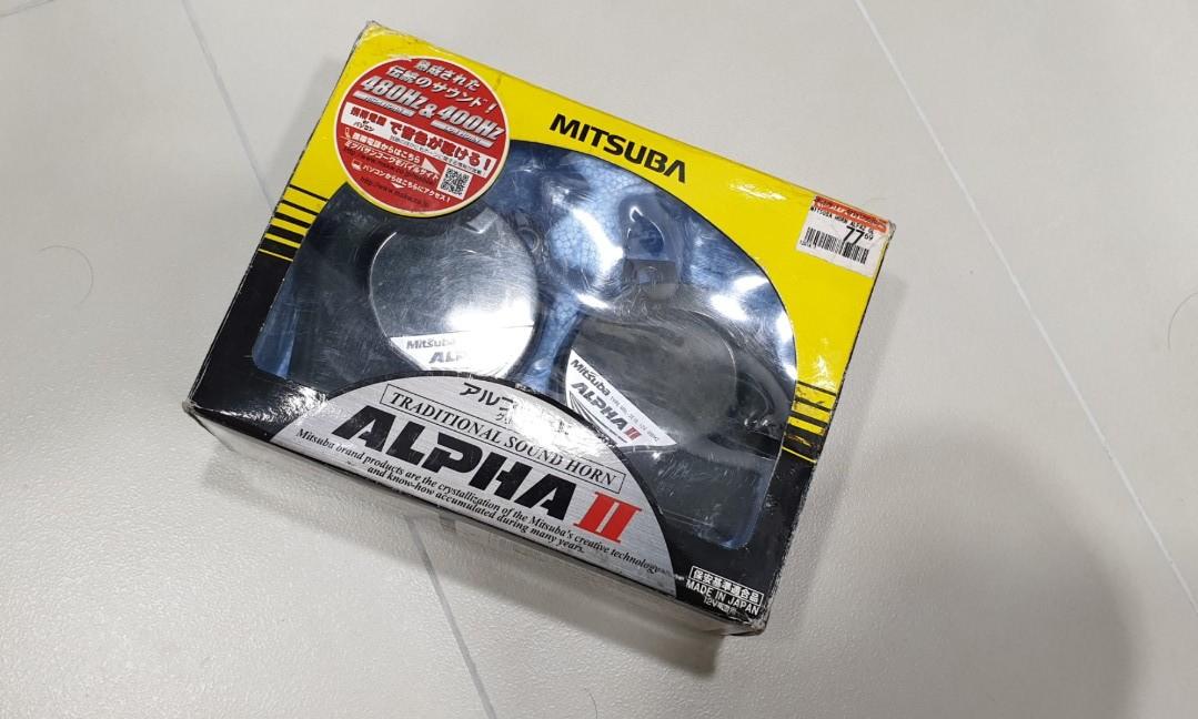 Mitsuba Alpha II Horn (Made in Japan), Car Accessories, Accessories on ...
