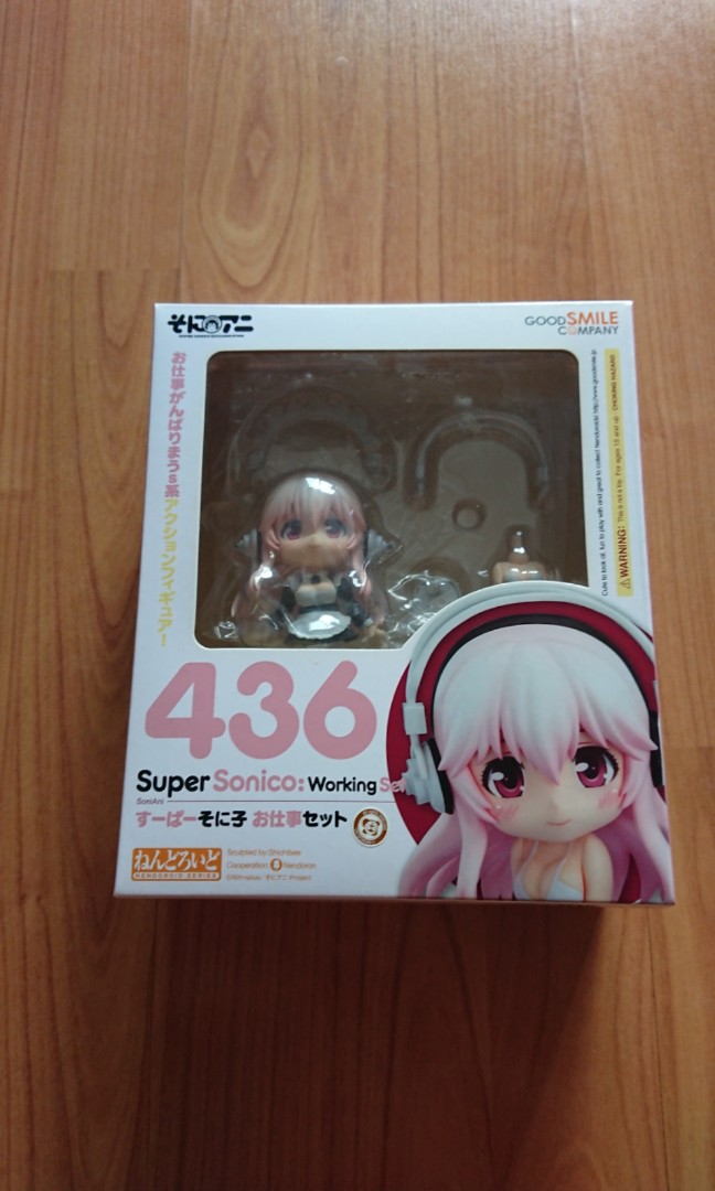 Nendoroid 436, Super Sonico: Working Set, Hobbies & Toys, Toys & Games ...
