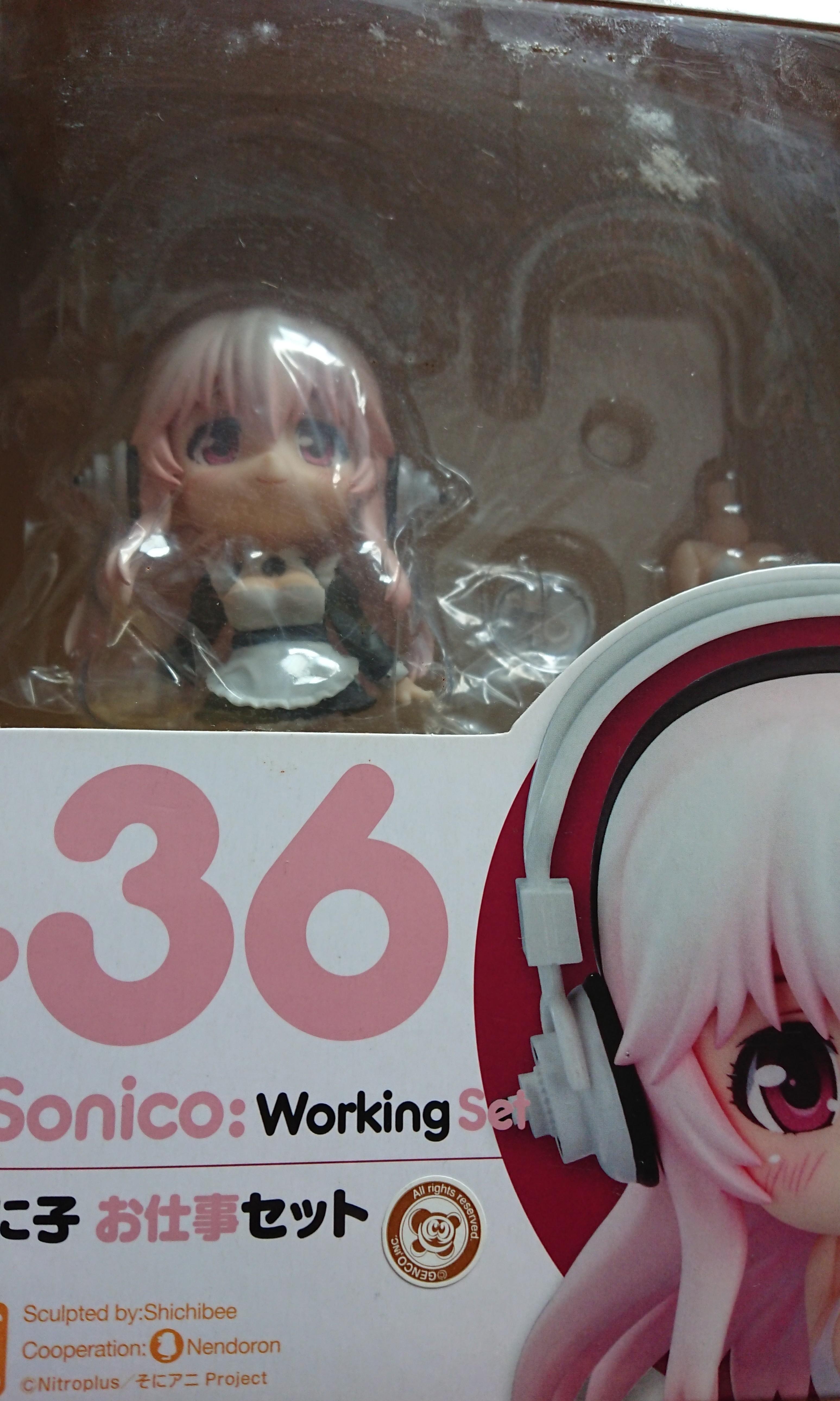 Nendoroid 436, Super Sonico: Working Set, Hobbies & Toys, Toys & Games ...