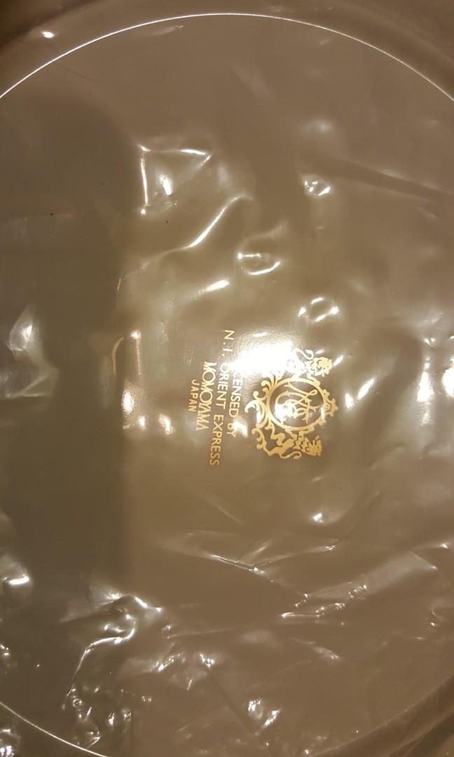 Momoyama Nostalgie orient istanbul express 東方快車 plates, 傢俬＆家居, 廚具和餐具 ...