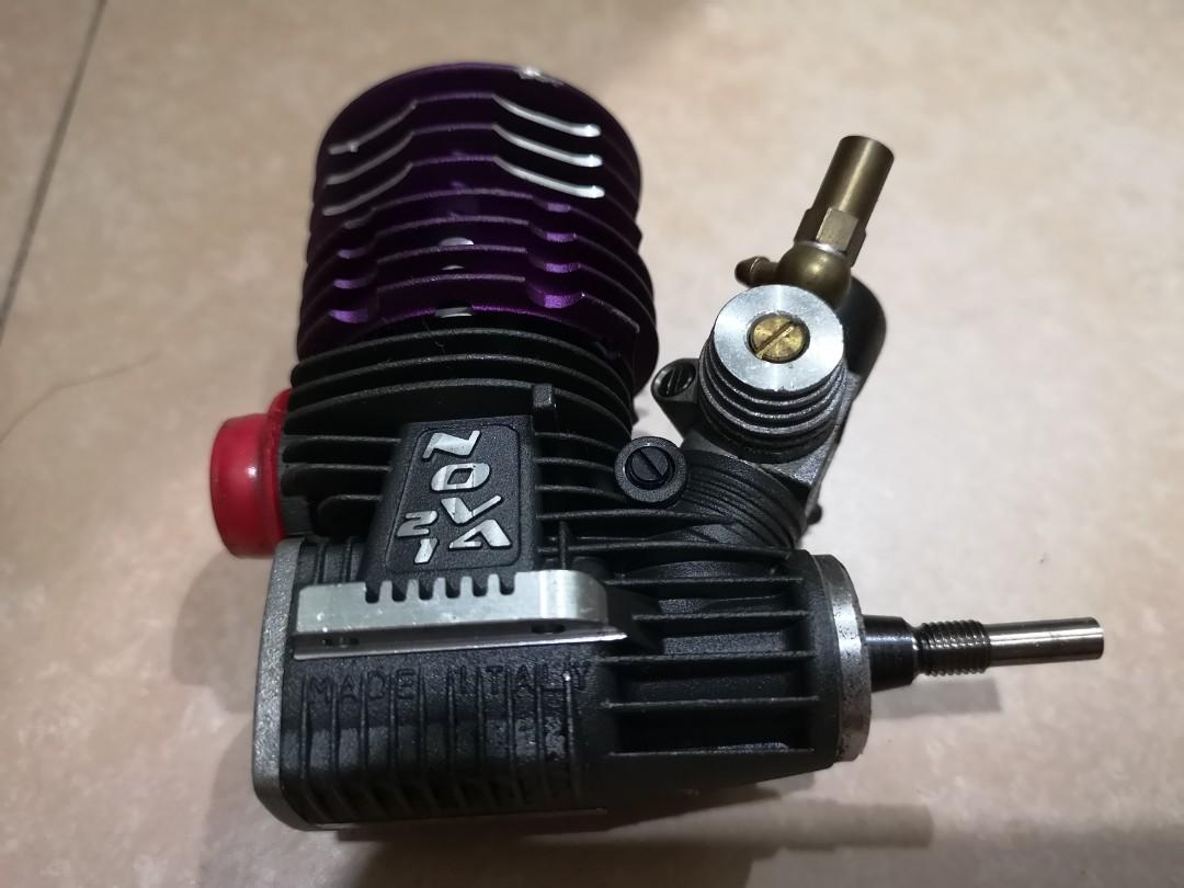 Novarossi 1/8 onroad Engine and Pipe, Hobbies & Toys, Toys & Games on ...