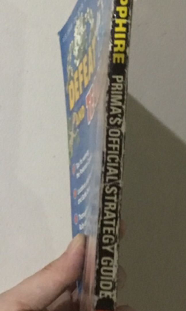 Pokemon Sapphire and Ruby Prima Official Game Guide, Hobbies & Toys ...