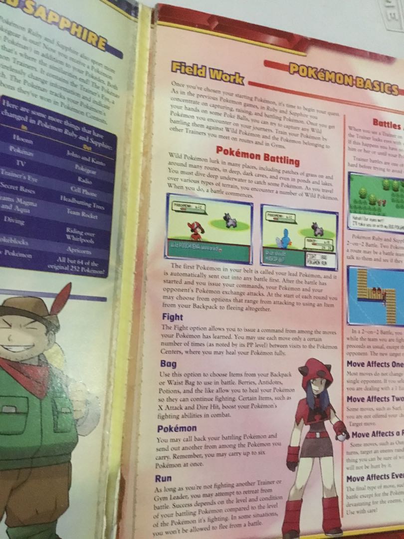 Pokemon Sapphire and Ruby Prima Official Game Guide, Hobbies & Toys ...