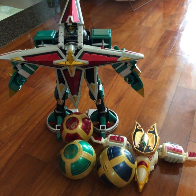 Power Ranger Ninja Storm Samurai Star, Hobbies & Toys, Toys & Games on ...