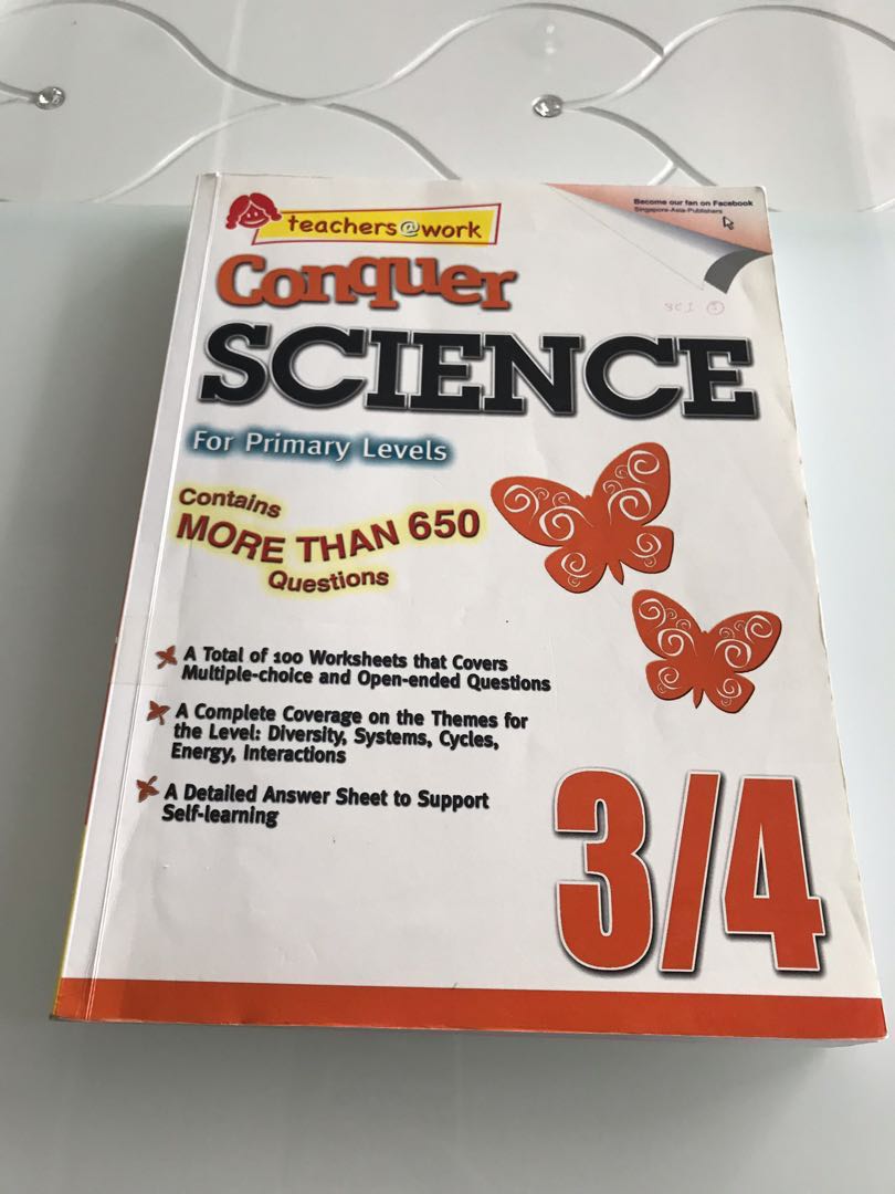 Pri 3/4 Science- Conquer Science, Hobbies & Toys, Books & Magazines ...