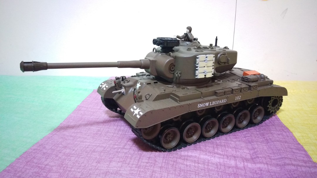 Rc Pershing Tank 1:20 w Bb firing, Hobbies & Toys, Toys & Games on ...