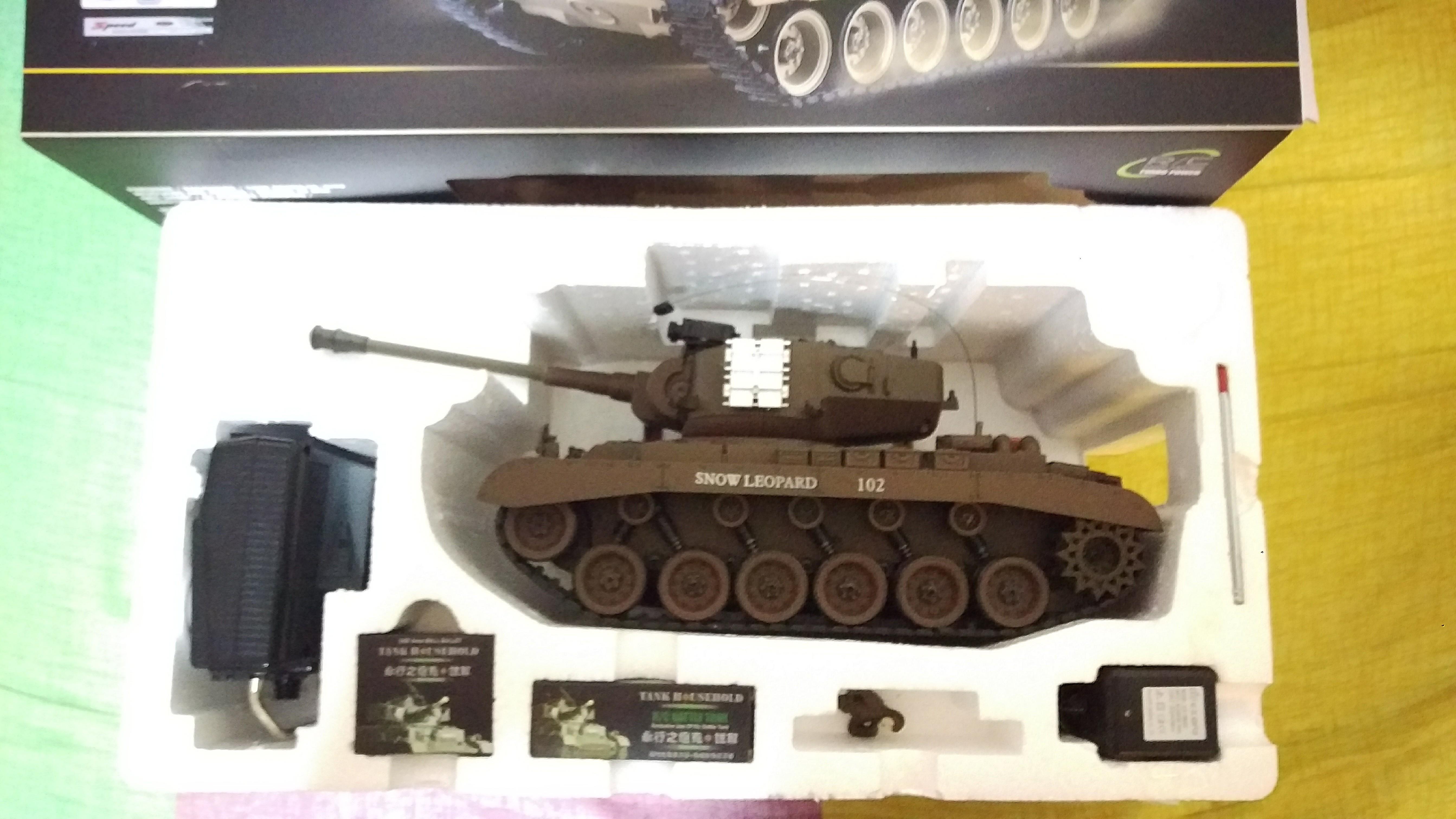 Rc Pershing Tank 1:20 w Bb firing, Hobbies & Toys, Toys & Games on ...
