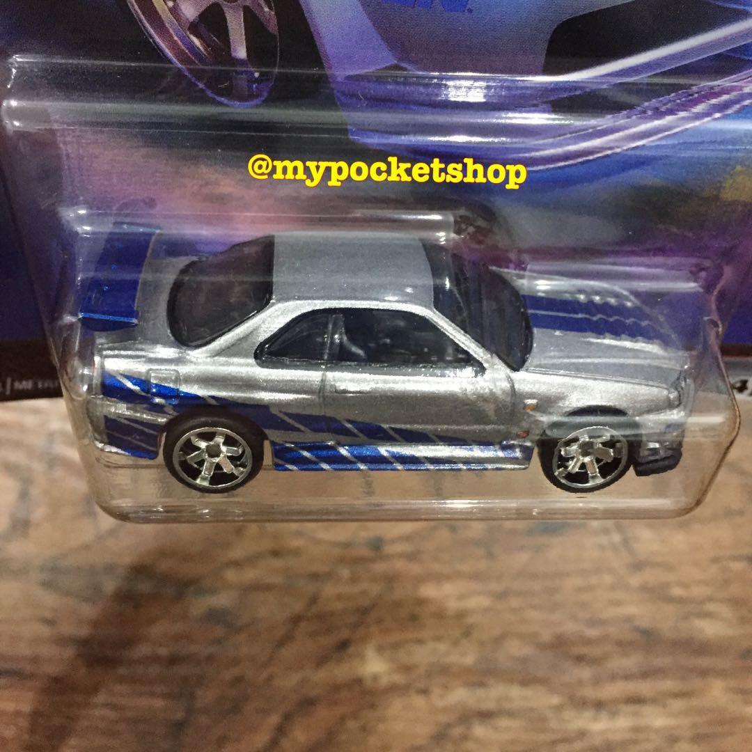 (RESERVED) Hot Wheels NISSAN SKYLINE GT-R BNR34 (Fnf), Hobbies & Toys ...