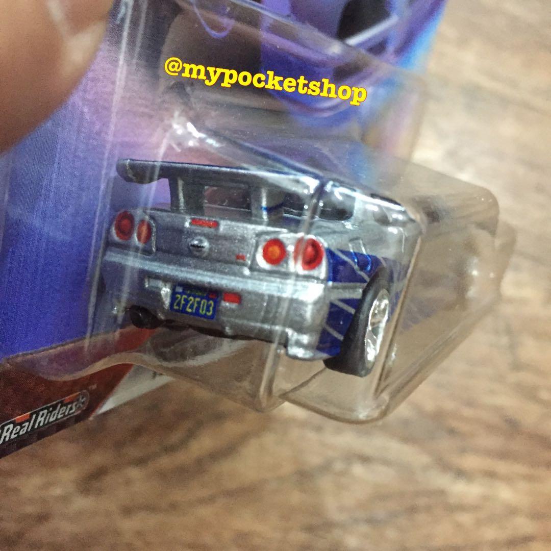 (RESERVED) Hot Wheels NISSAN SKYLINE GT-R BNR34 (Fnf), Hobbies & Toys ...