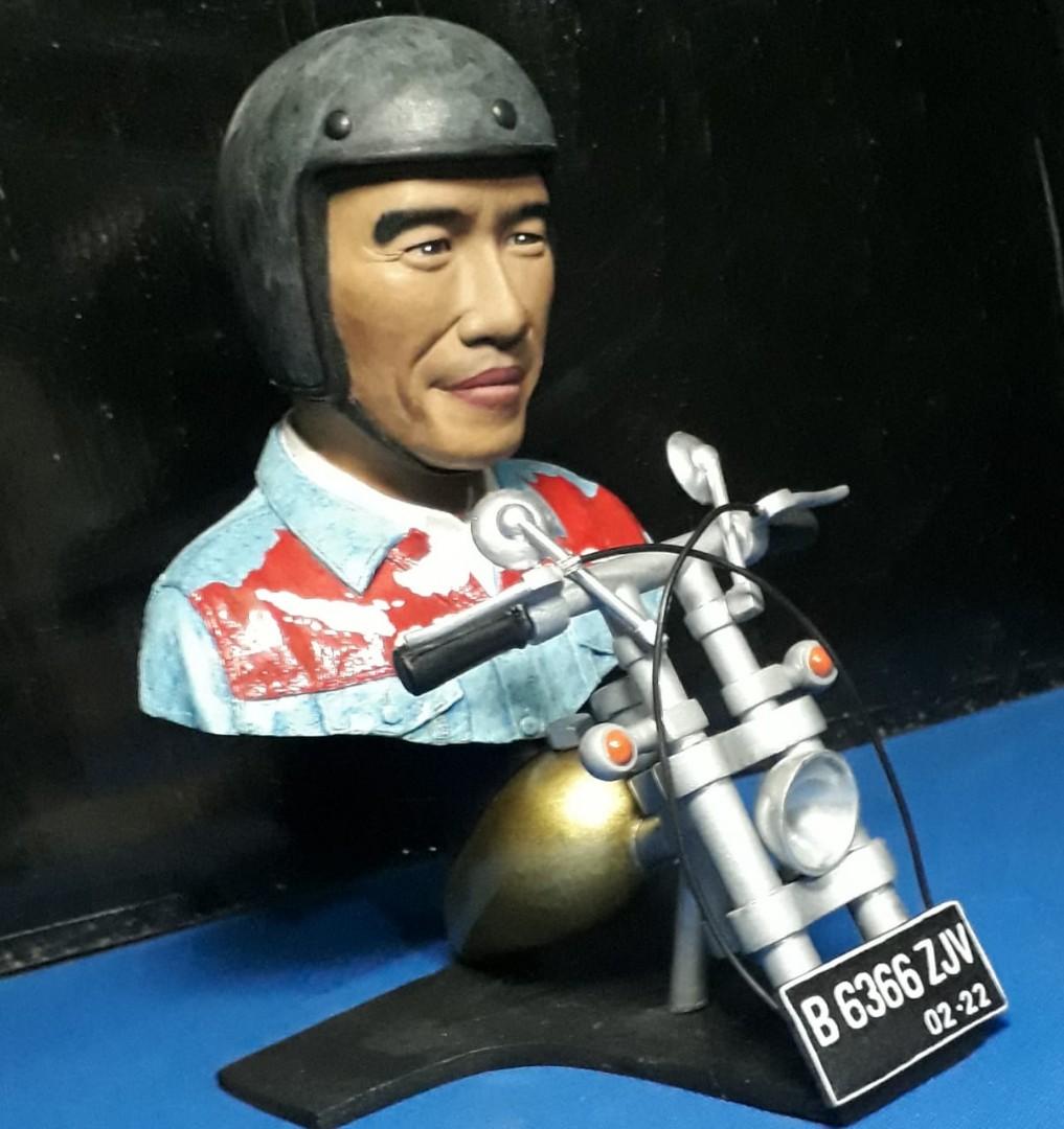 Scupture figure President patung figur jokowi, Desain & Kerajinan ...