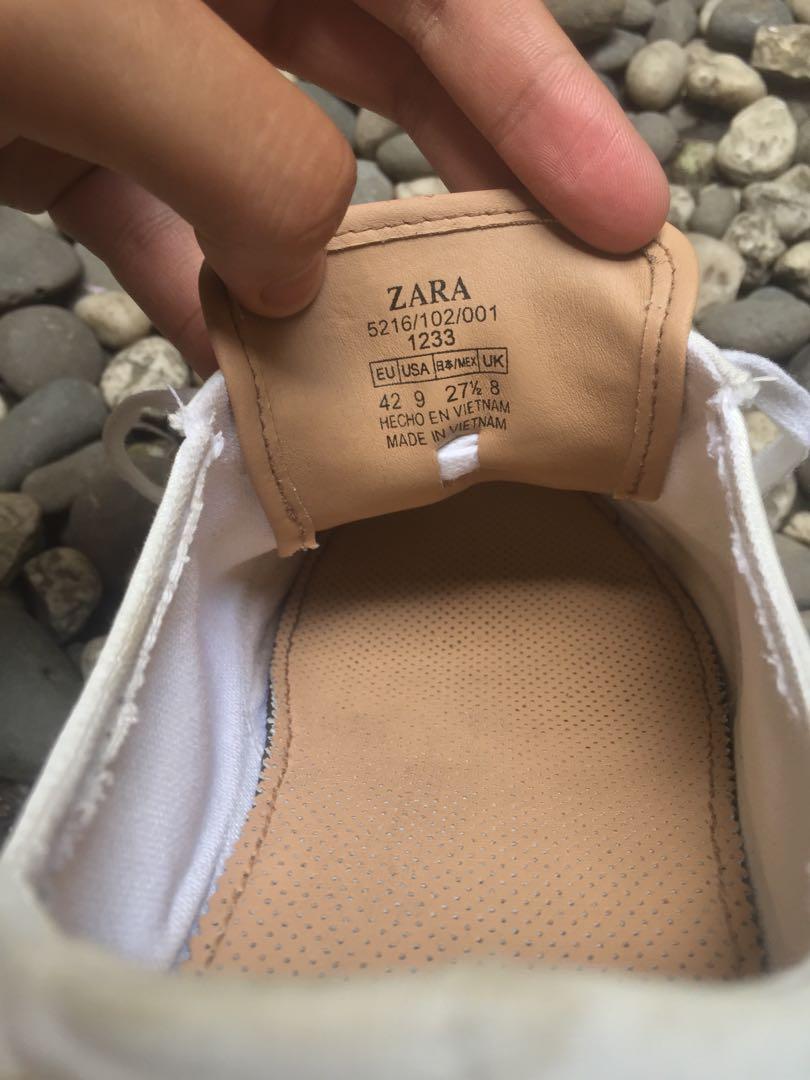 Sepatu zara man size 42, Fesyen Pria, Sepatu , Sneakers di Carousell