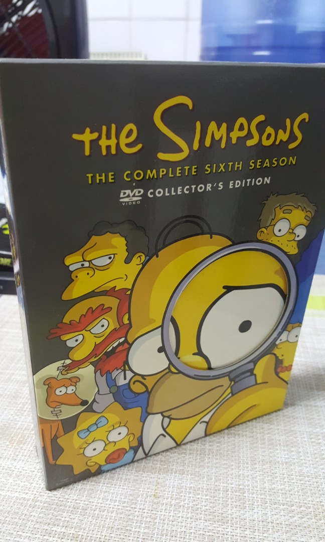 Simpsons Complete 6th Season DVD Box Set, TV & Home Appliances, TV ...