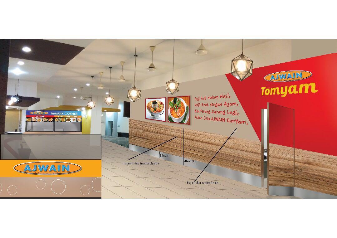 Sublet Owner Rumah Bilik Servis Pasang Dinding Partition, Furniture ...