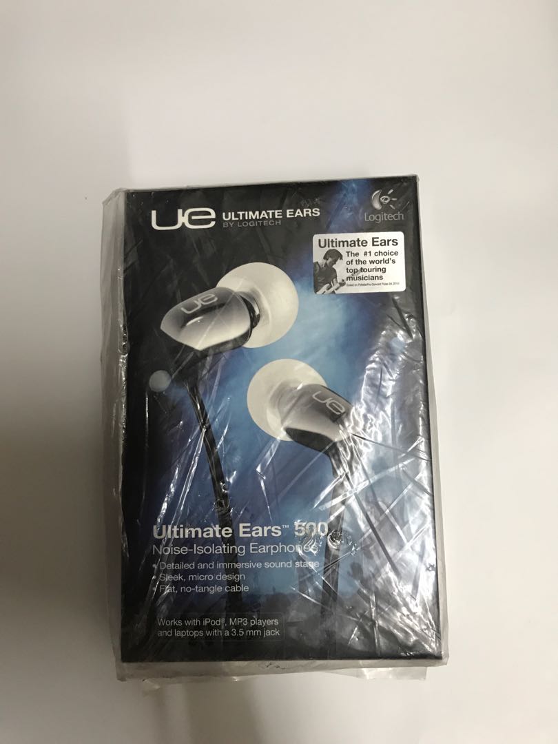 全新UE Ultimate Ears 500 入耳式 Earphones, 音響器材, 頭戴式/罩耳式耳機 - Carousell