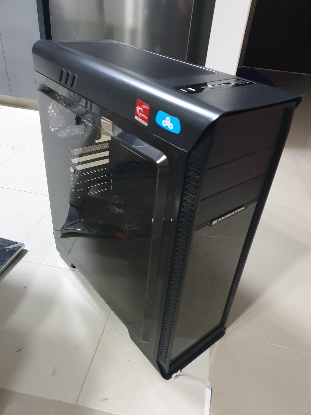 Xigmatek frontliner chassis casing with seasonic m12 ii bronze 520w psu ...