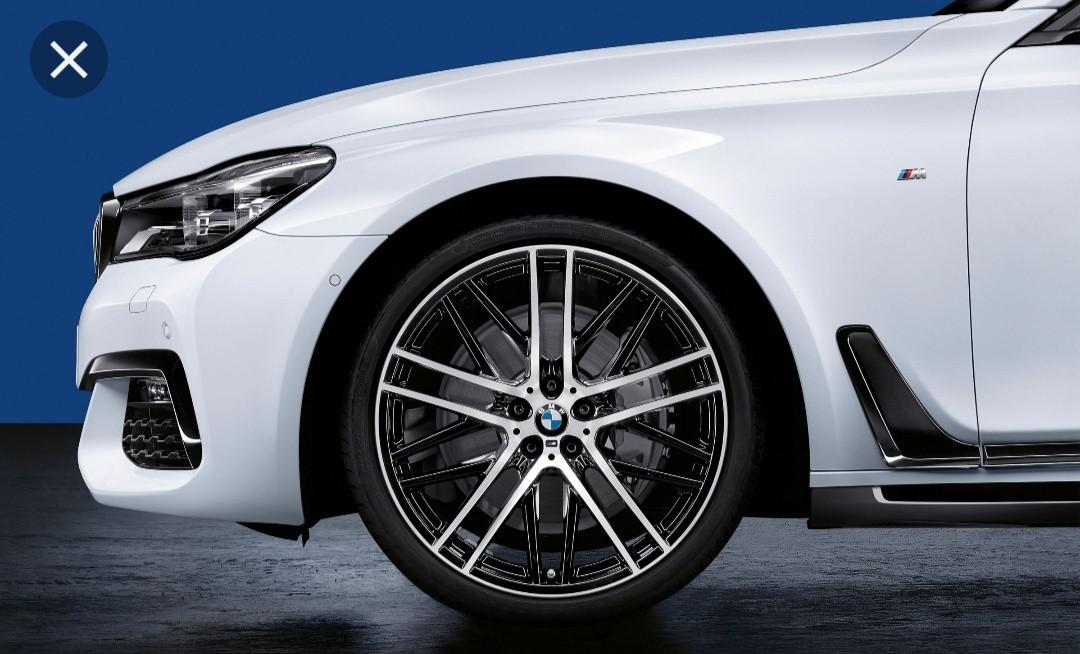 21" BMW G11 750Li original forged rim, Car Accessories, Tyres & Rims on ...