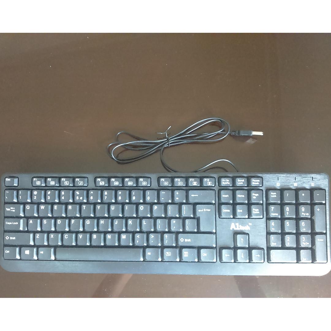 A1tech Classic Keyboard AKP-001, Computers & Tech, Parts & Accessories ...