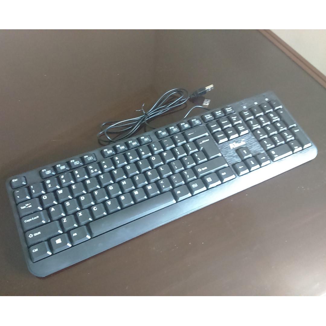 A1tech Classic Keyboard AKP-001, Computers & Tech, Parts & Accessories ...