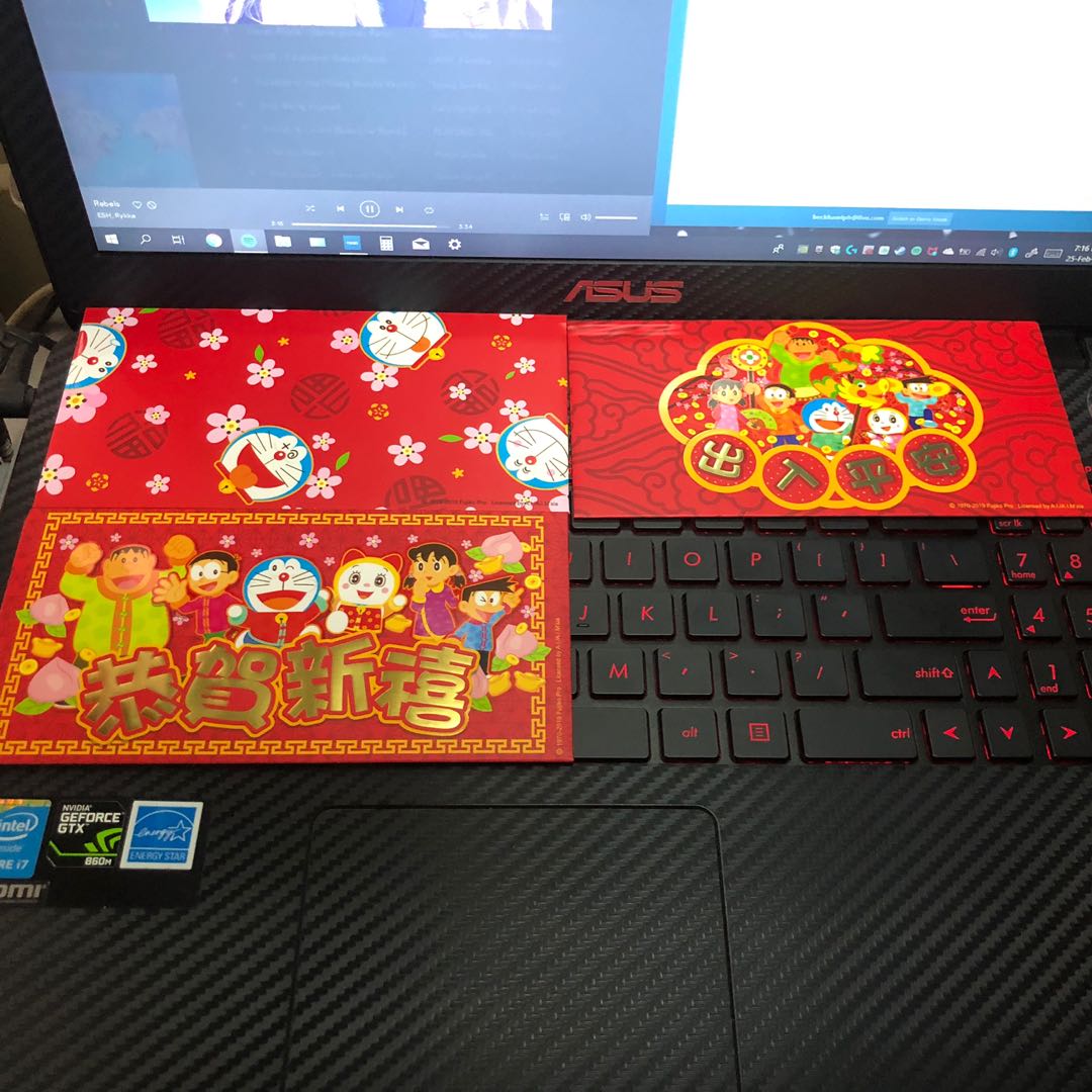 Ang Pao Package Doraemon, Hobbies & Toys, Collectibles & Memorabilia ...