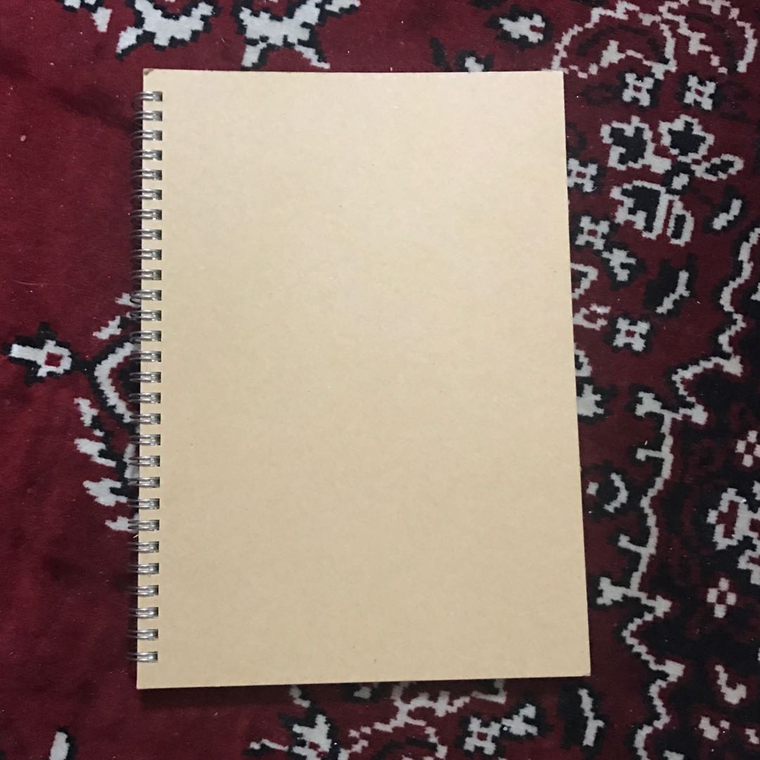 B5 Blank Notebook, Hobbies & Toys, Stationery & Craft, Stationery ...