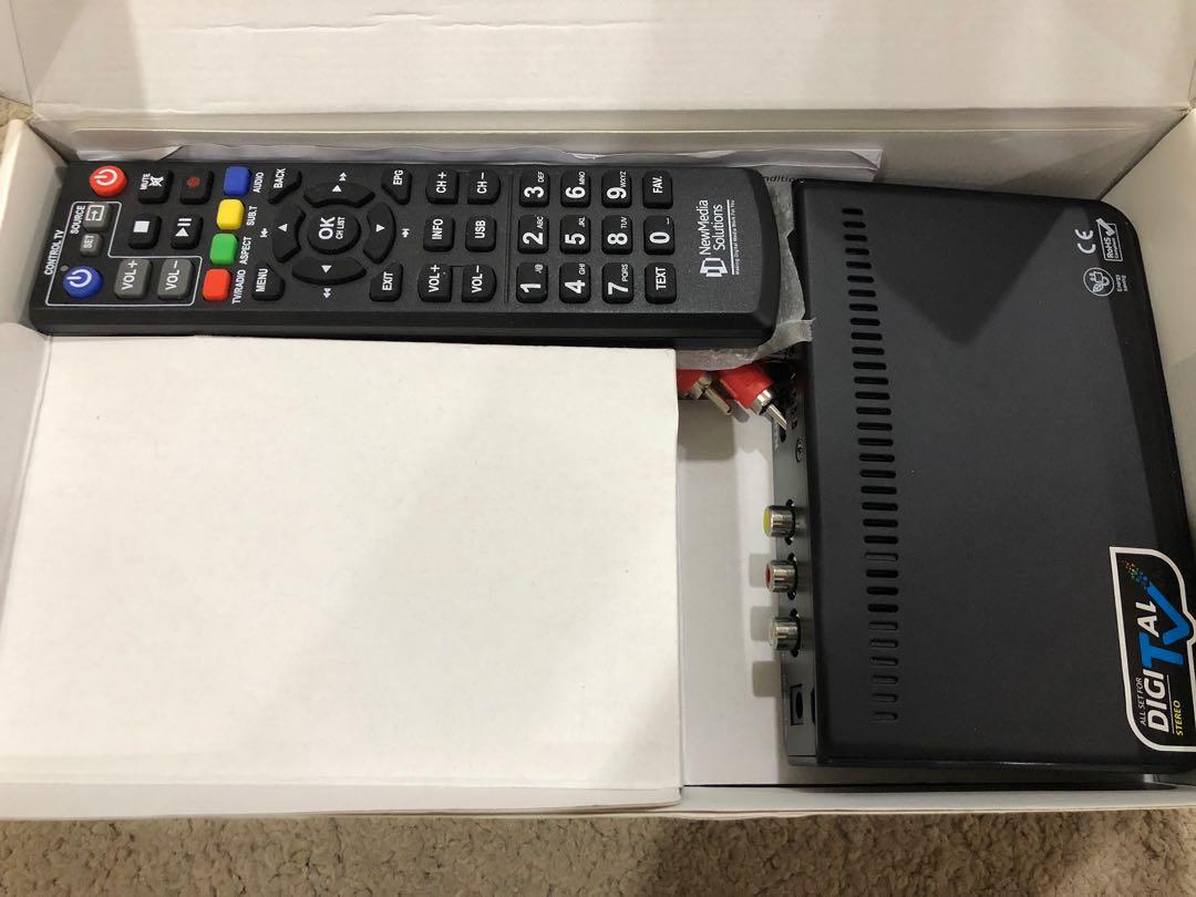 BNIB brand new in box New media solutions digital TV set-TOP box STB2 ...