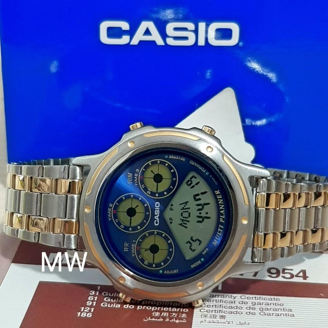 Casio original men discontinued vintage watch brand new on Carousell