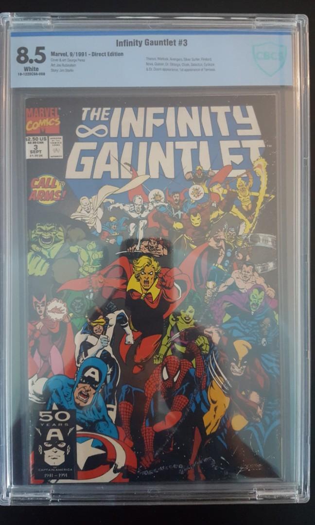 Infinity Gauntlet #1,2,3,4,5,6 CBCS (1991,1st Series)-Complete Set Of 6 ...