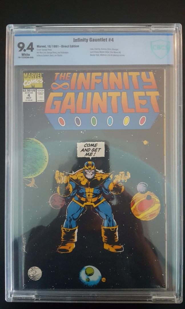 Infinity Gauntlet #1,2,3,4,5,6 CBCS (1991,1st Series)-Complete Set Of 6 ...