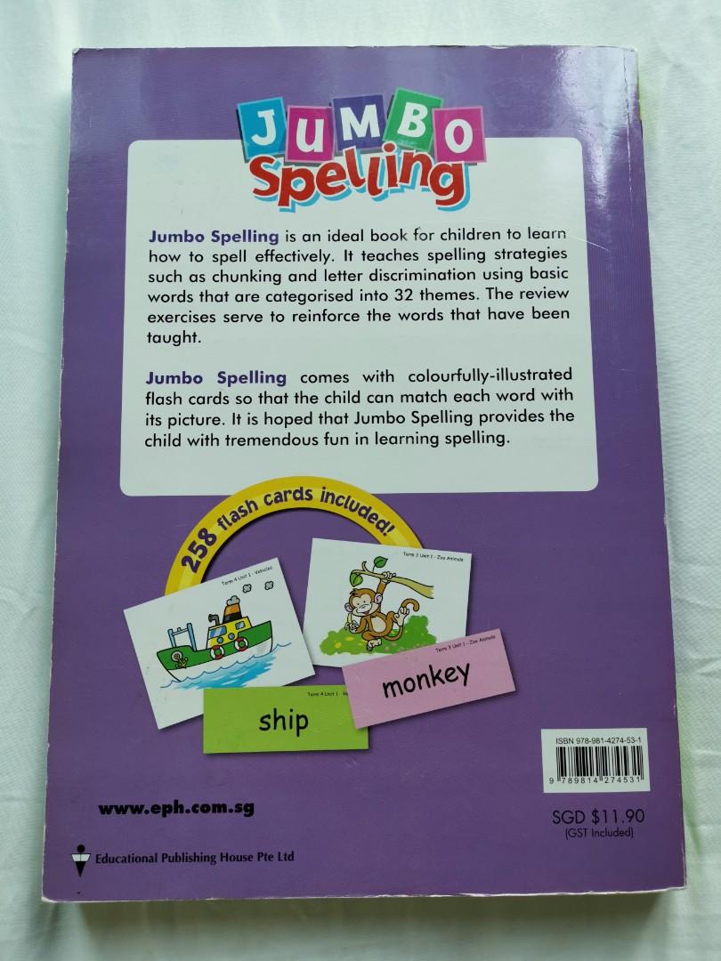 Jumbo spelling book by eph, Hobbies & Toys, Books & Magazines ...