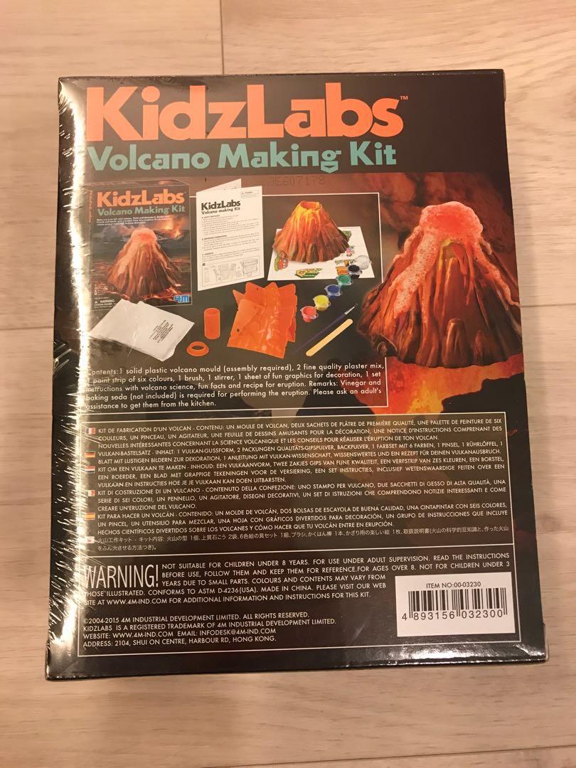 Kidz Labs Volcano Making Kit, Babies & Kids, Bathing & Changing, Baby ...