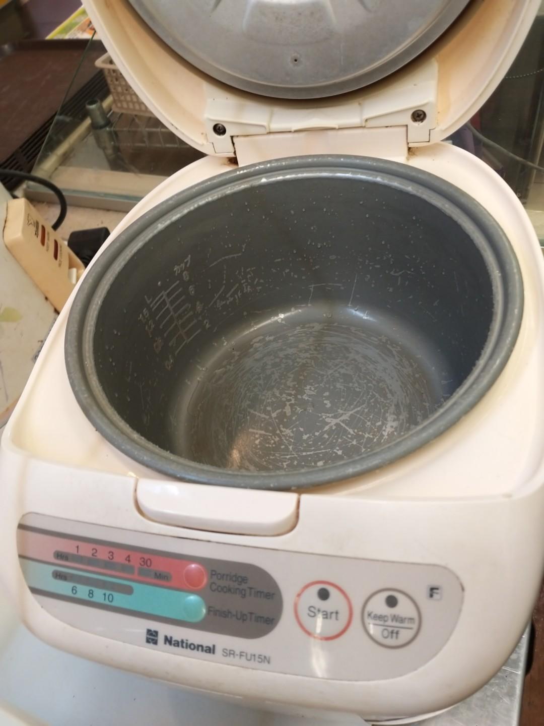 National Rice Cooker (Used set), TV & Home Appliances, Kitchen ...