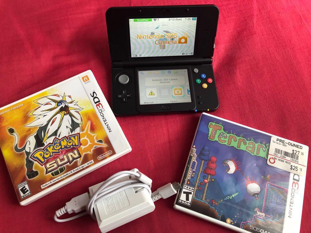 Nintendo 3DS Super Mario Black Edition (with 2 free games), Video ...