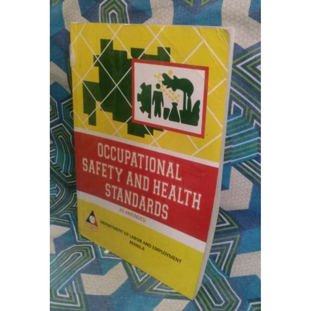 Occupational Safety & Health Hazards (DOLE, 2016) Engineering Book ...