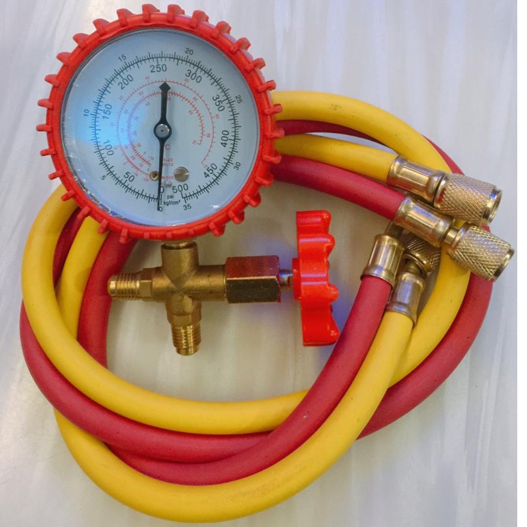 R22 air conditioning refrigerant pressure detection/gas meter, Auto ...