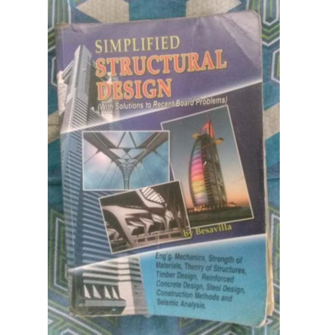 Simplified Structural Design (by Venancio Besavilla, 2009) Engineering ...