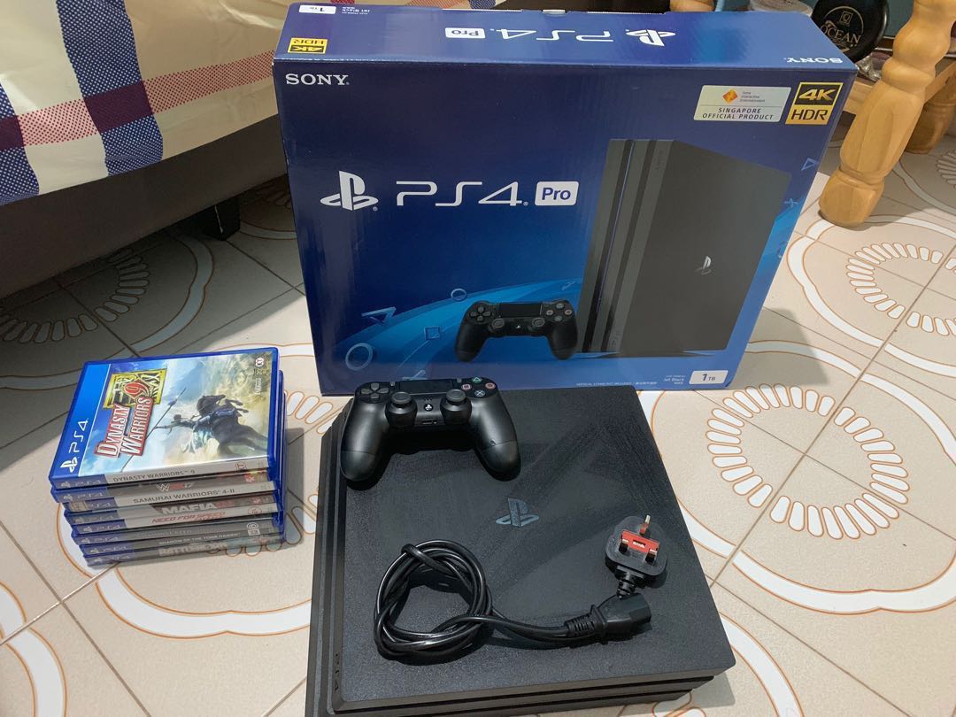Sony PlayStation Pro 1TB, Video Gaming, Video Game Consoles ...