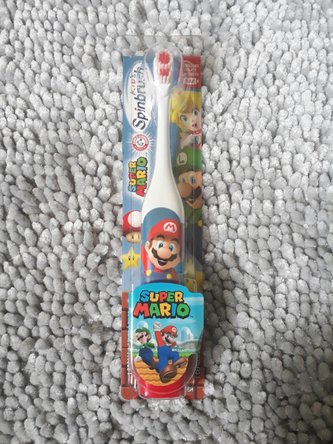 Super Mario Spin Brush by Arm & Hammer, Babies & Kids, Baby Nursery ...
