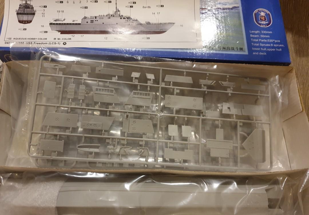 1/350 USS Freedom LCS-1, Toys & Games, Bricks & Figurines on Carousell