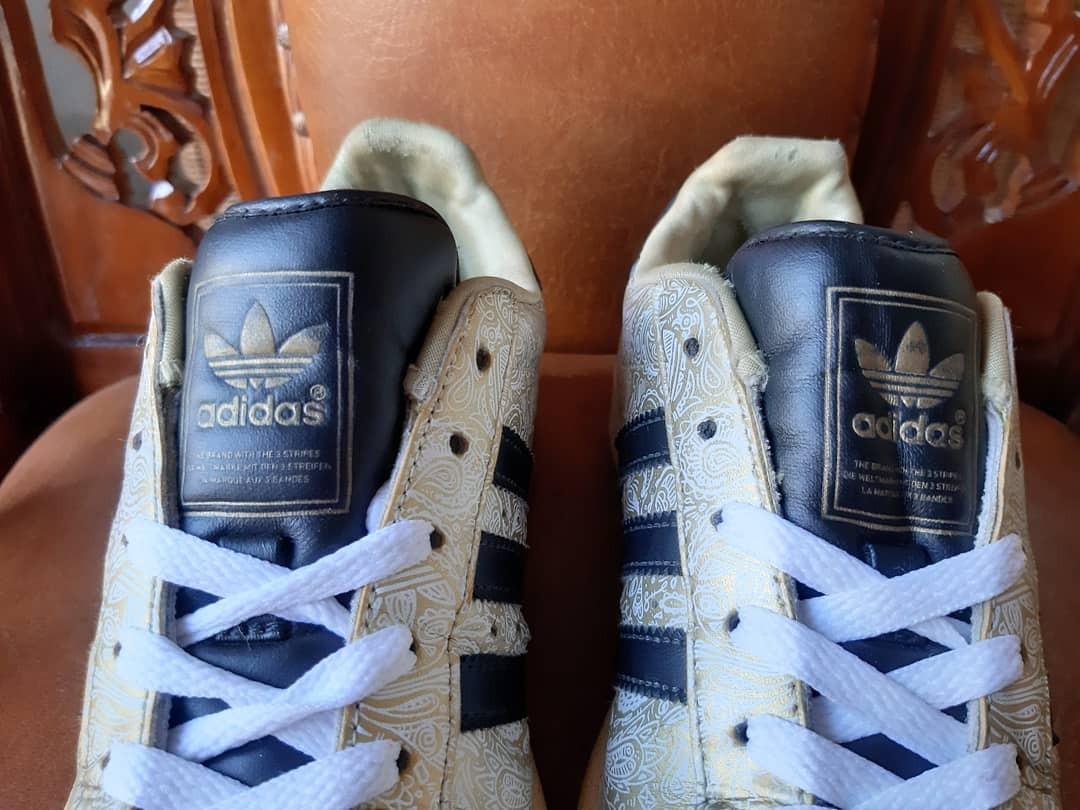 Adidas Superstar motif batik original size 36 2/3 fit to 37, Fesyen ...