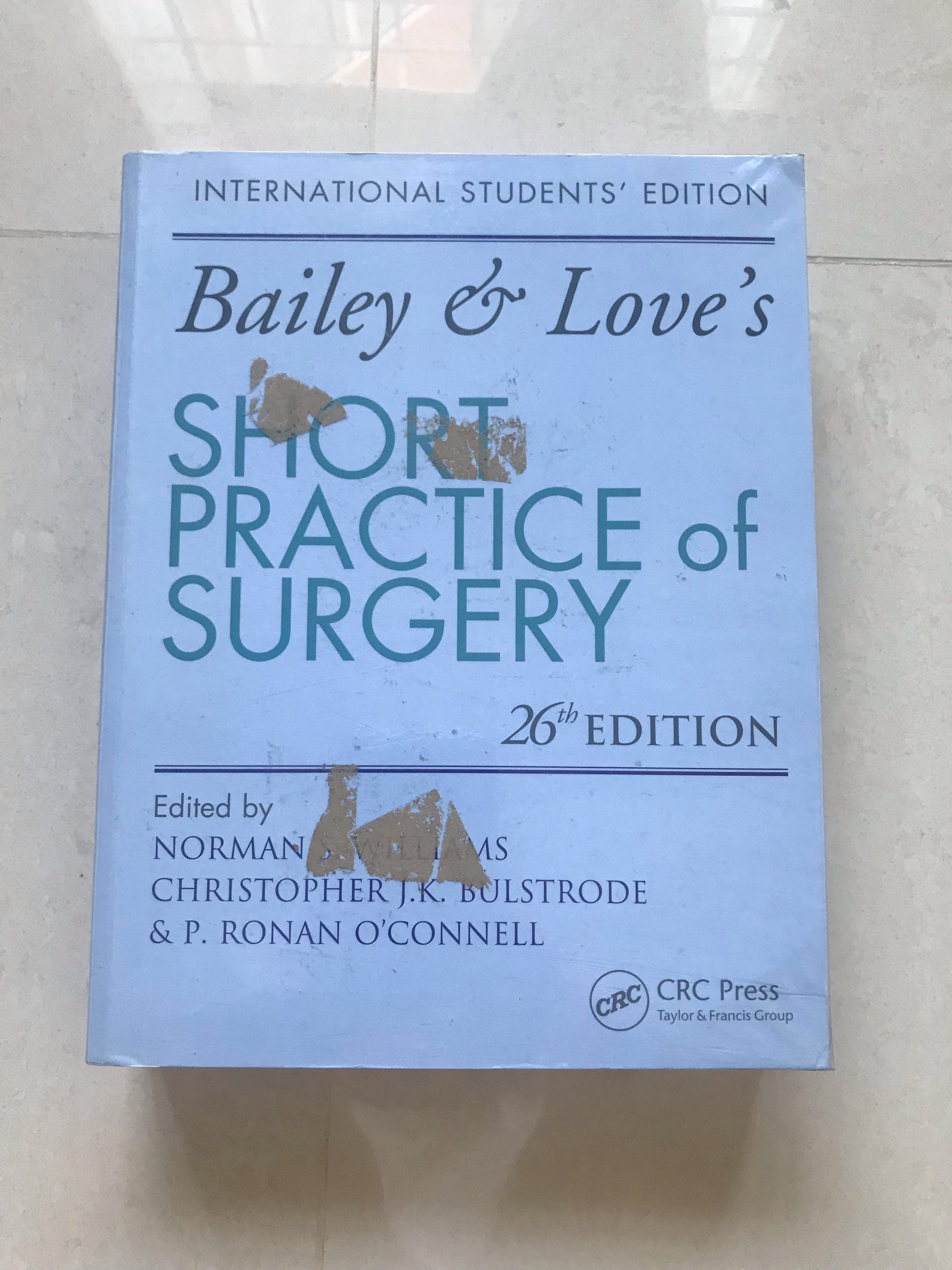 Bailey and Love’s Short Practice of Surgery, Hobbies & Toys, Books ...