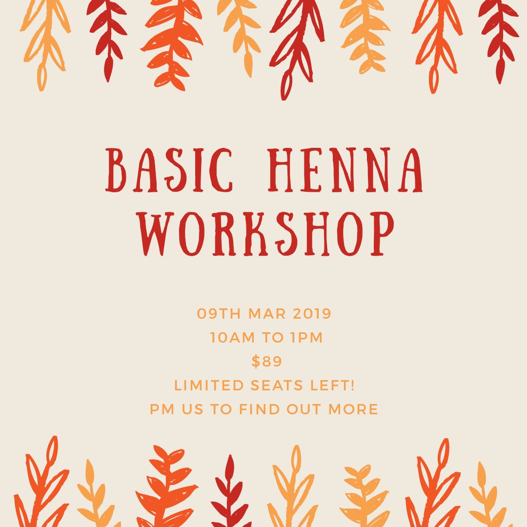 Basic Henna Workshop, Learning & Enrichment, Workshops on Carousell