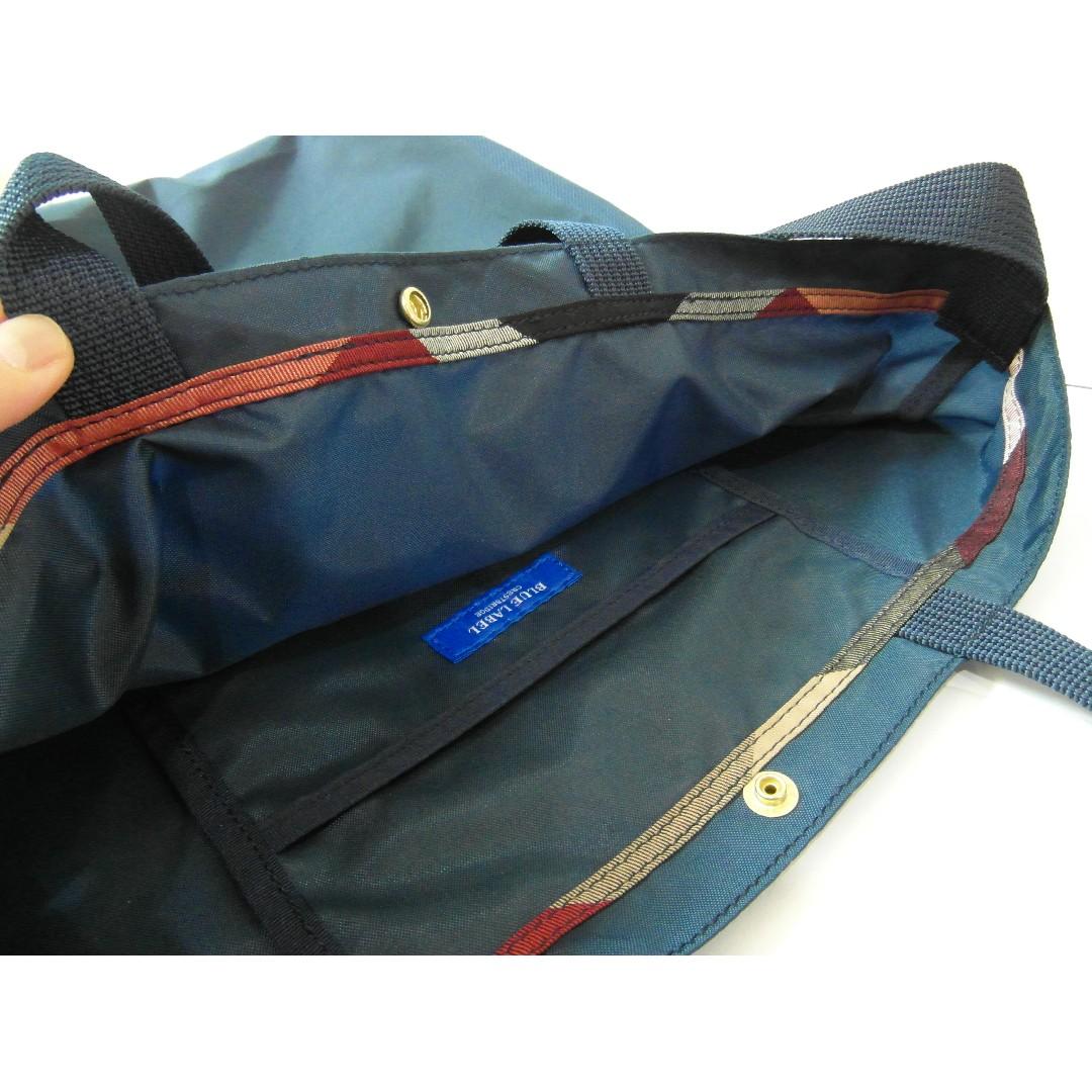 BLUE LABEL nylon logo tote bag, Women's Fashion, Bags & Wallets, Tote ...