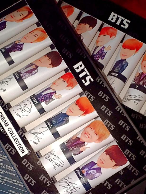 BTS HANDCREAM ( FREEBIES INCLUDED ) RM, Jin, SUGA, J-hope, Jimin, V ...