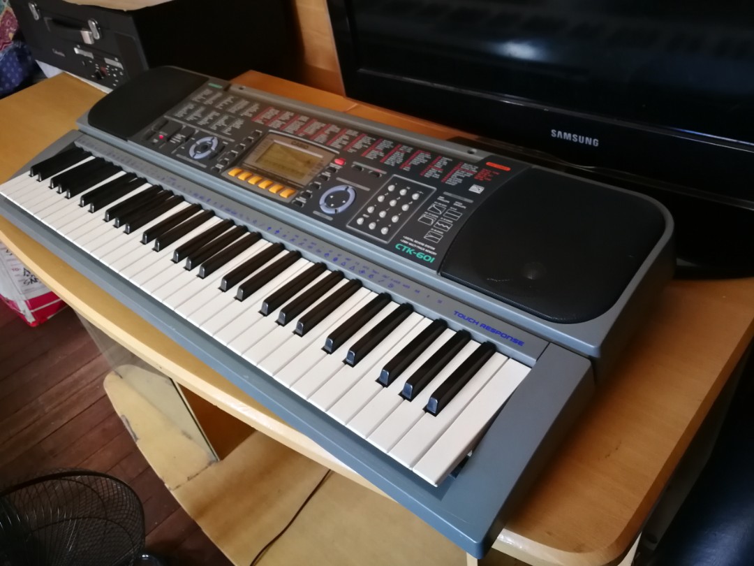 Casio CTK-601 Touch Sensitive Portable Keyboard, Hobbies & Toys, Music ...