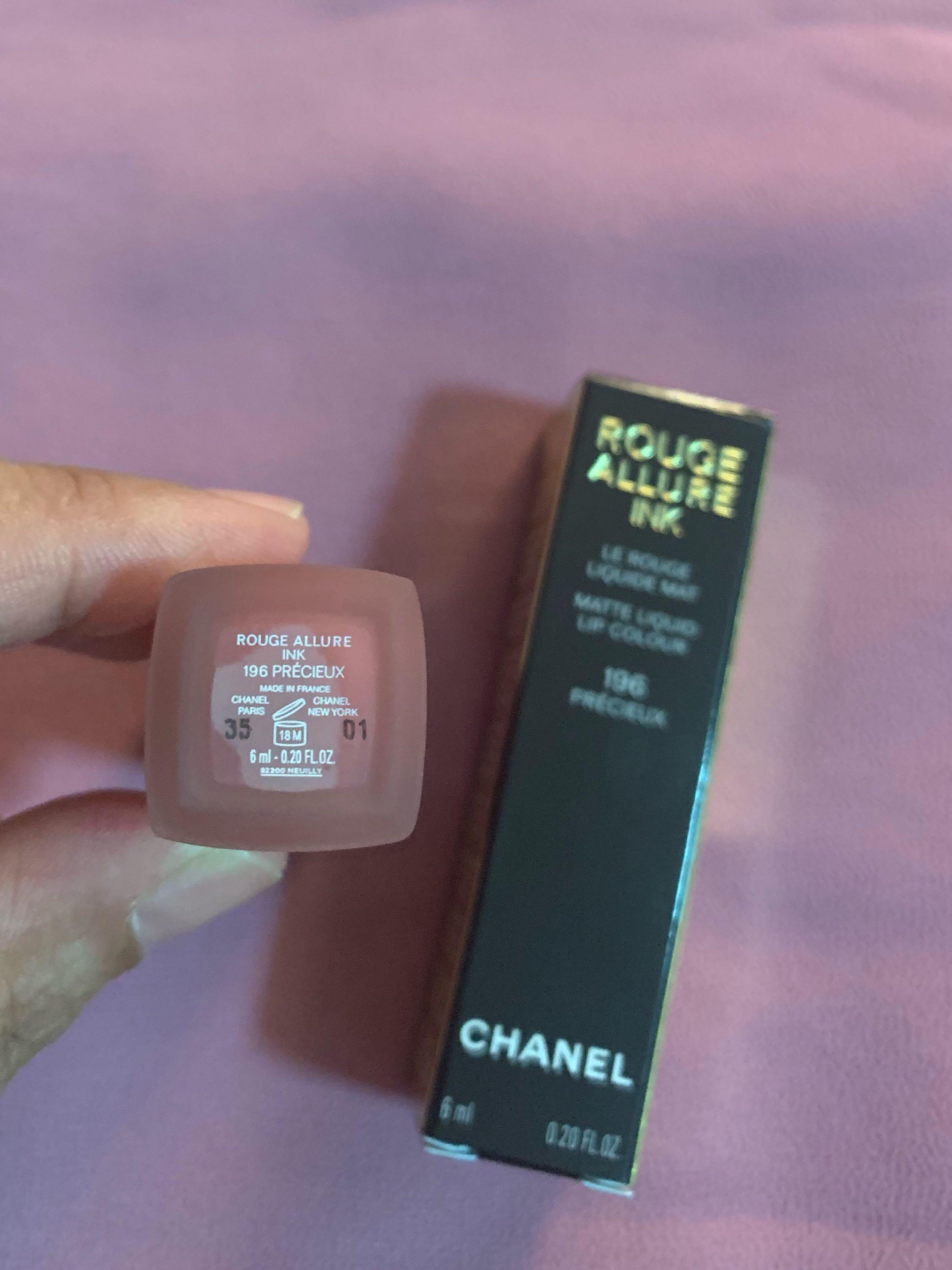 Chanel Lipstick Rouge Allure Ink 196, Beauty & Personal Care, Face ...