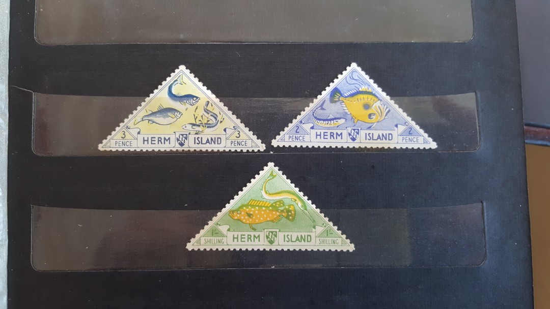 Herm Island stamps 1954 3v mint, Hobbies & Toys, Memorabilia ...